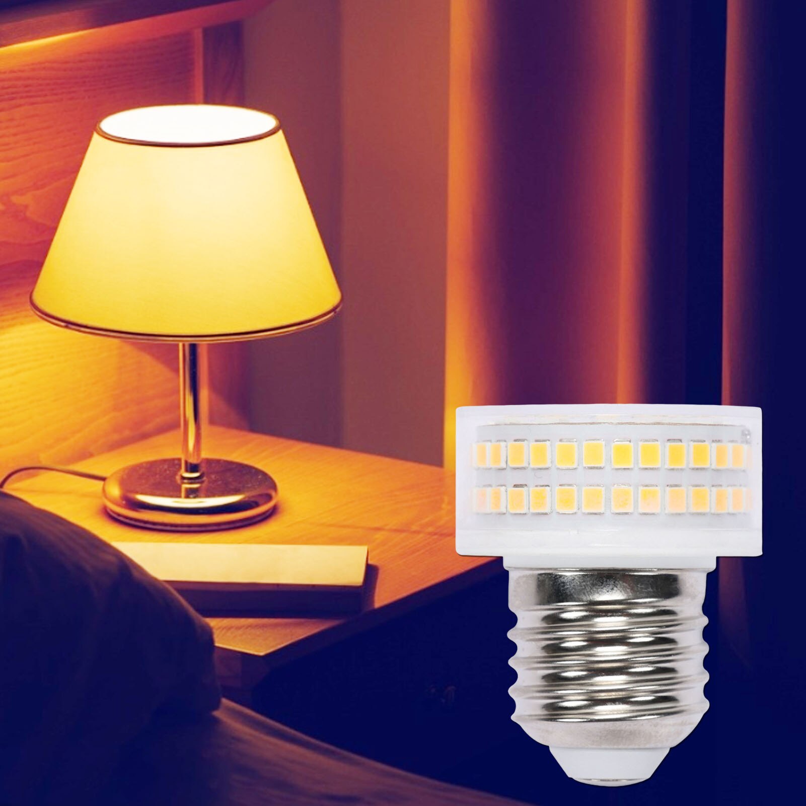220 V Ceramic Corn Lamp E27 Led Mushroom Lamp No S... – Vicedeal