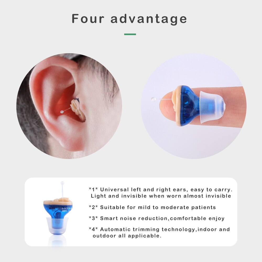 QZ10 Electric Hearing Aid Amplifier Device, Mini I... – Grandado