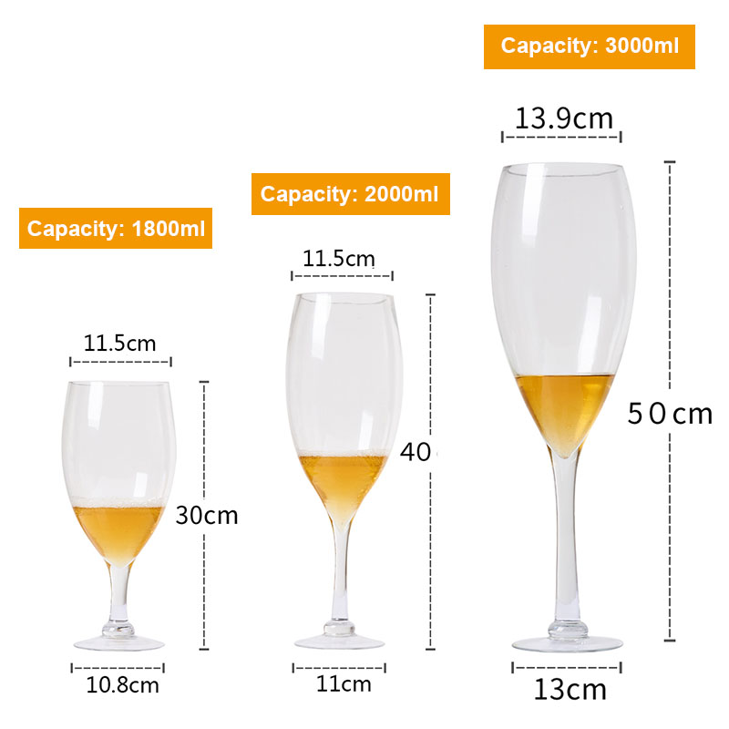 Super Large Champagne Glass Hanap Red Wine Goblet ... – Vicedeal