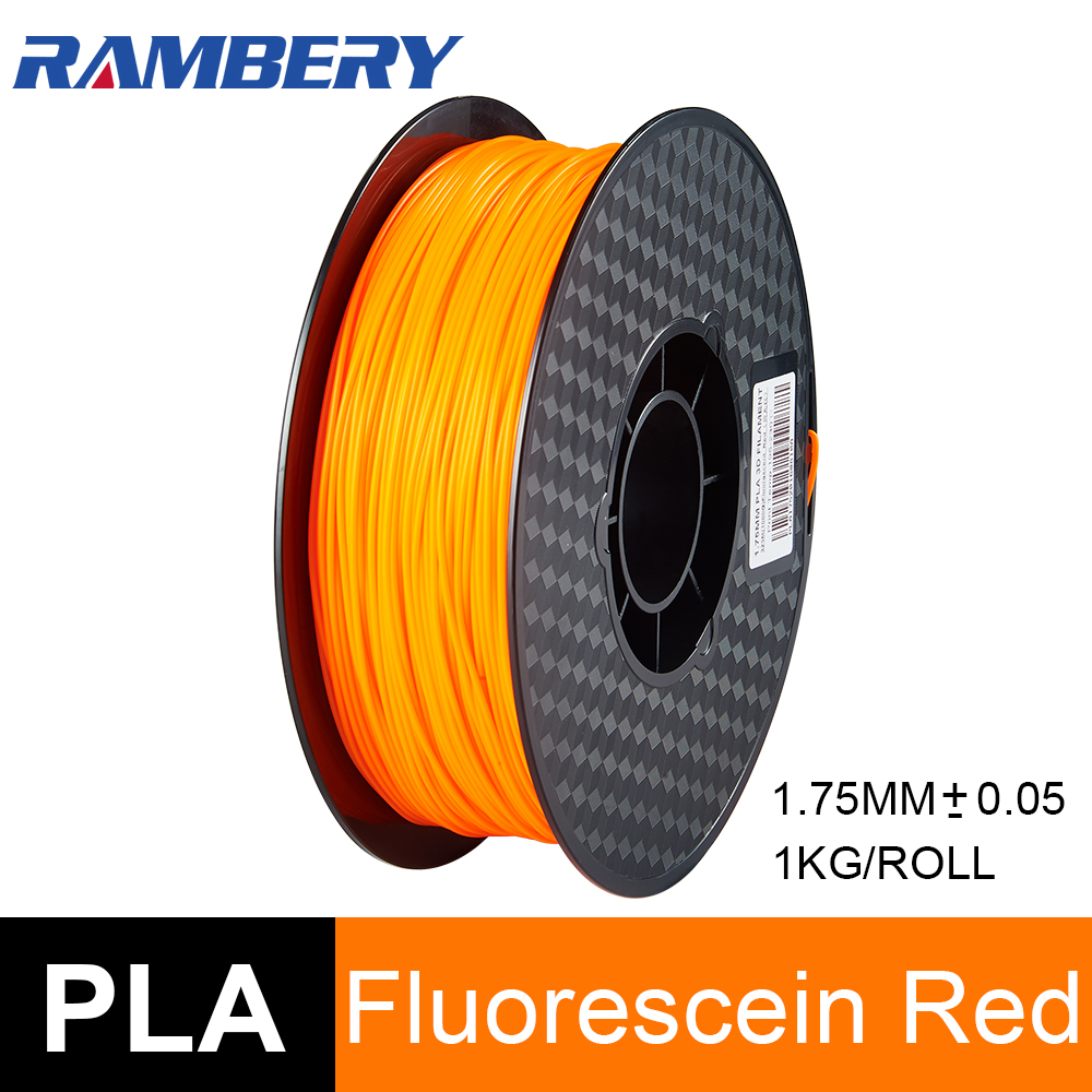 3D filament PLA/ABS filament 1.75 Fluorescent red ... – Grandado