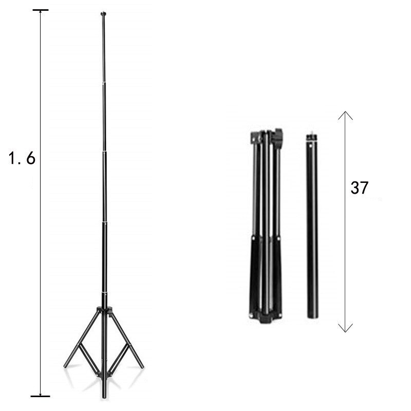 50 70 160 200CM Photography Tripod Light Stands Fo... – Vicedeal