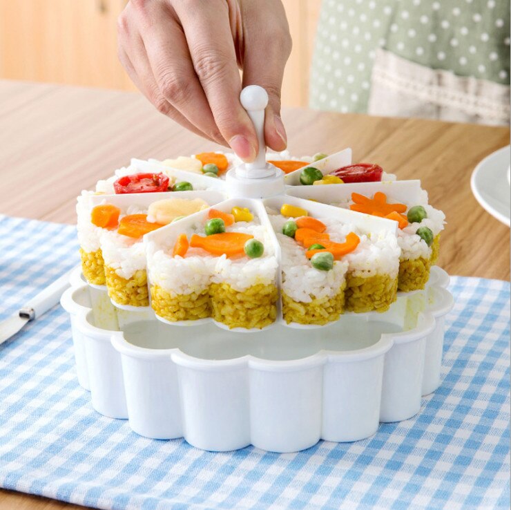 Heart-shaped Sushi Mold Cake Set Sushi Mold Set Ba... – Vicedeal