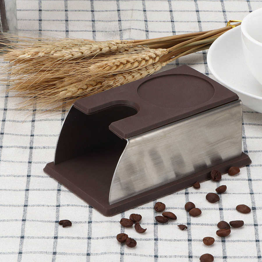 Coffee tamping mat Silicone non-slip corner coffee... – Grandado