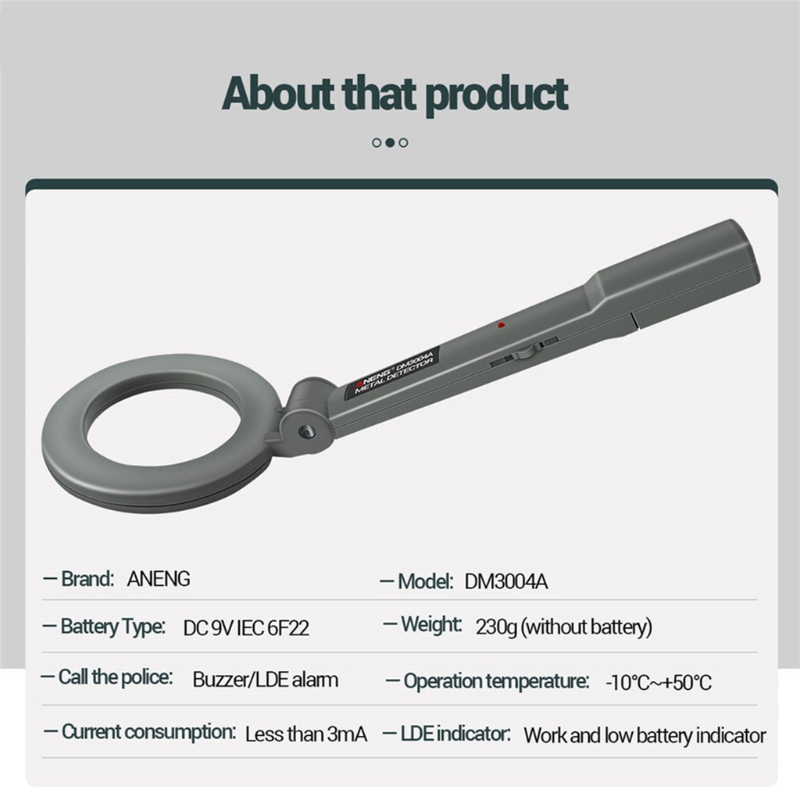 Portable Handheld Security Checker Super Scanner T... – Vicedeal