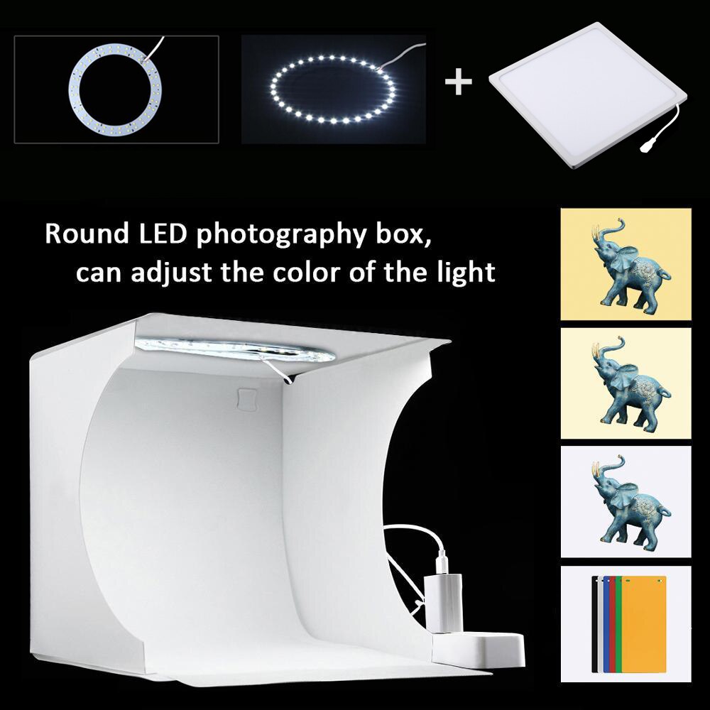 20CM 8.7inch Mini Folding PULUZ Portable Lightbox ... – Vicedeal