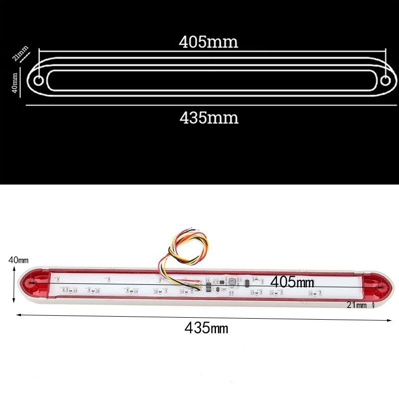 72 LED Truck Trailer Rear Tail Light Stop Brake La... – Grandado