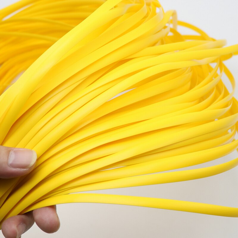 500g Yellow Flat Rattan Weaving Material Plastic R... – Grandado