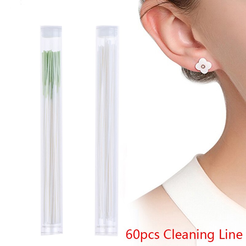 60pcs Ear Hole Cleaning Line Piercing Aftercare St... – Grandado