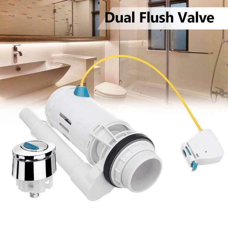 Water Tank Dual Flush Fill Drain Valves Flush Push... – Grandado