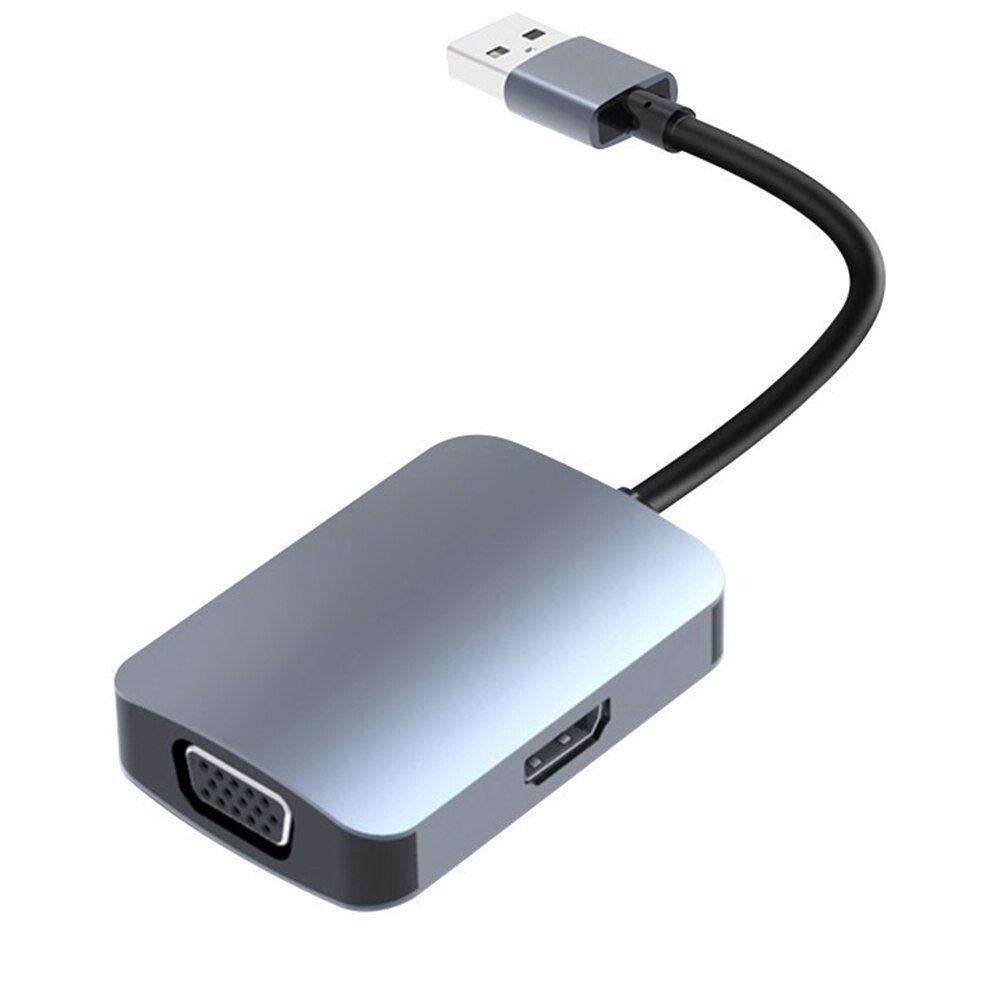 2 in 1 Dual Display USB 3.0 to VGA HDMI Converter ... – Vicedeal