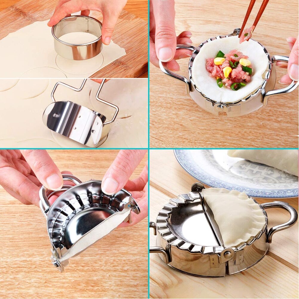 4 in 1 DIY Dumpling Mold Dumplings Maker Tool Wrap... – Grandado