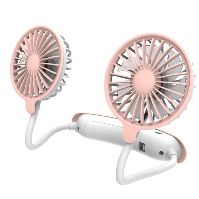Hands-free hanging neck fan portable neckband fan ... – Vicedeal