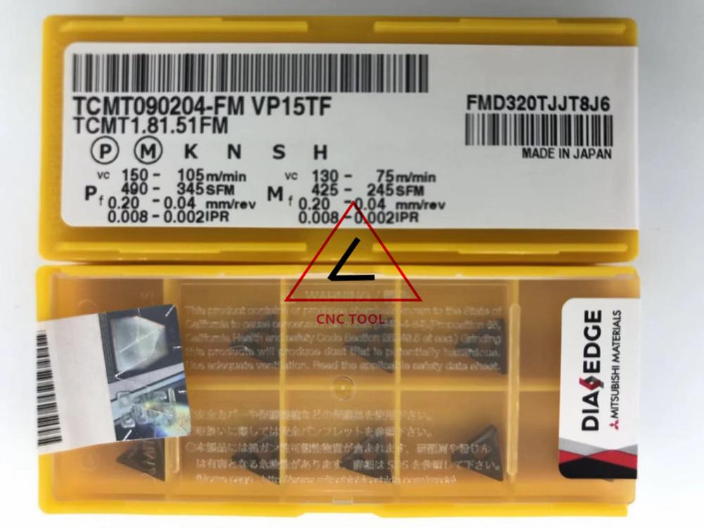TCMT 090204-FM VP15TF 10pcs originele Mitsubishi d... – Grandado
