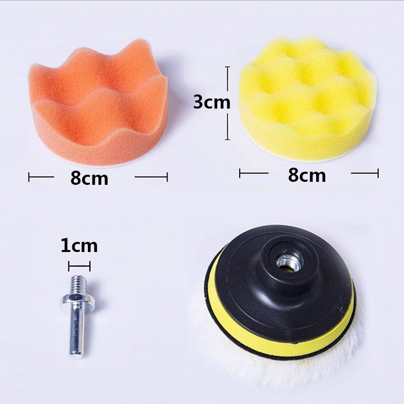 3 Inch Auto Polijstschijf 11 Stuks/set Van Zelfkle... – Grandado