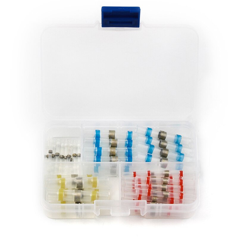 50PCS Blue Solder Seal Wire Connectors Heat Shrink... – Grandado