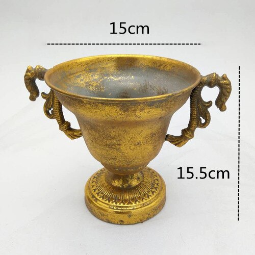 Roman Column Vase Flower Class Succulent Planter F... – Grandado