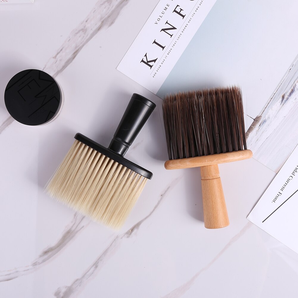 Salon Stylist Barber Neck Face Duster Soft Brush H... – Grandado