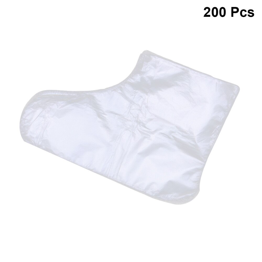 200pcs Disposable Transparent Foot Covers Plastic ... – Grandado