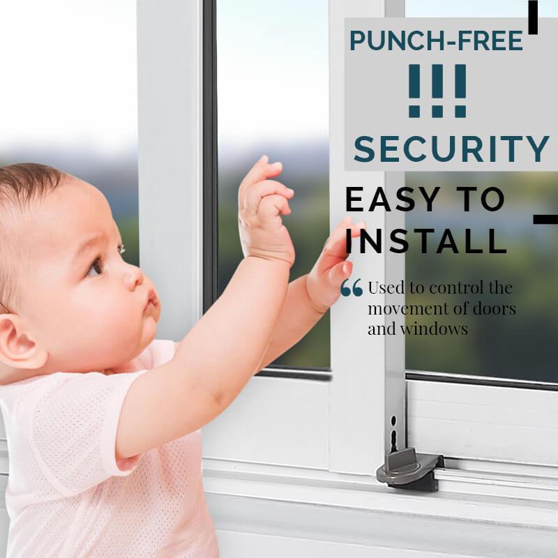 Baby Security Window Lock Verstelbare Window Secur... – Vicedeal