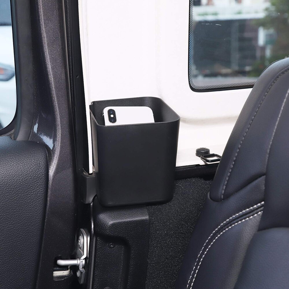 2pcs Storage Box Organizer Black For Jeep Wrangler... – Grandado