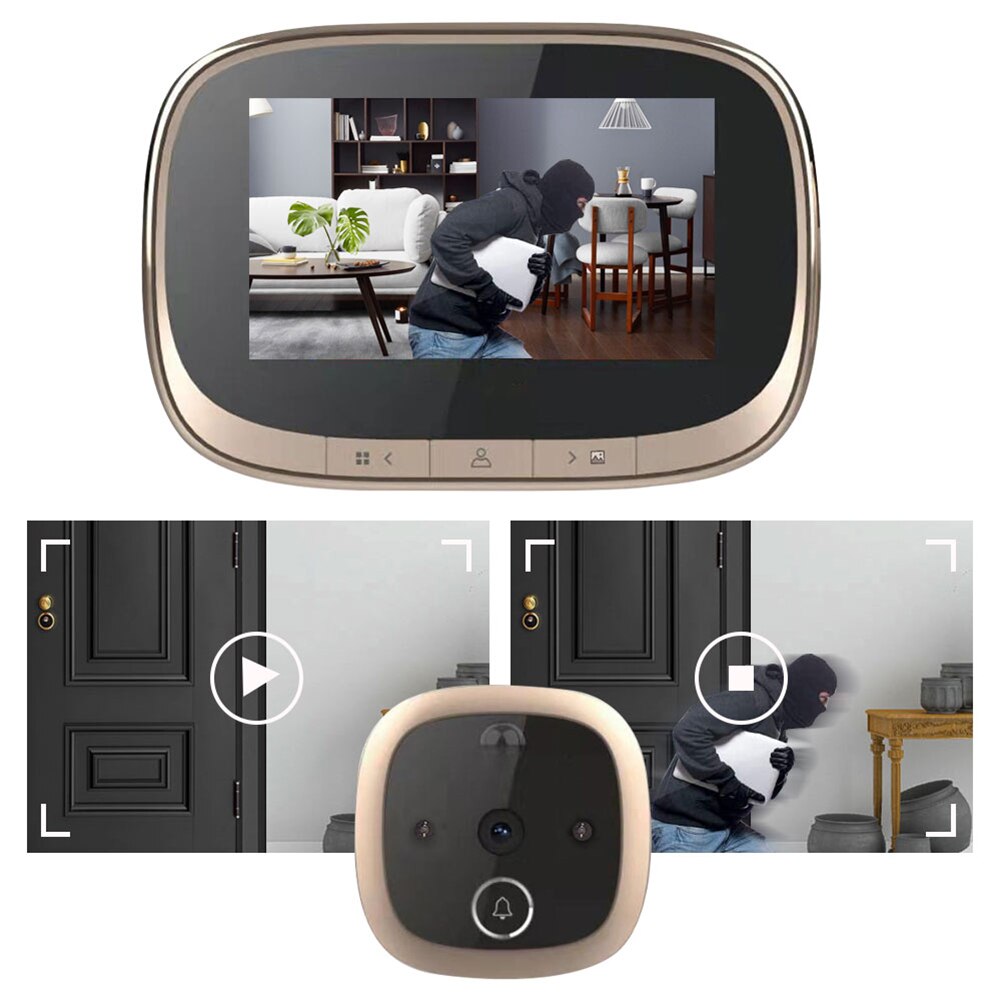 Multifunctionele Intelligente Visuele Deurbel SF55... – Vicedeal