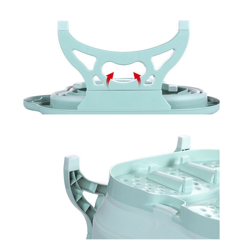 Portable Folding Foot Spa Bubble Massage Wheel, Ba... – Grandado