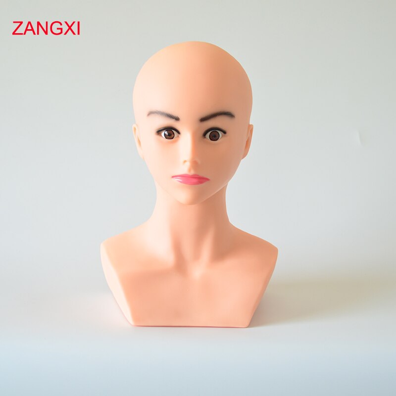 Soft Bald Manikin Head For Wig Making Hat Display ... – Vicedeal