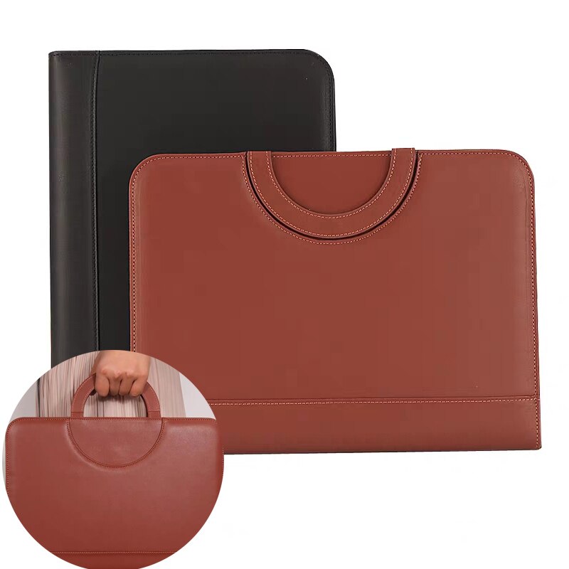 Map Manager Lederen A4 Document Houder Map Rekenma... – Grandado