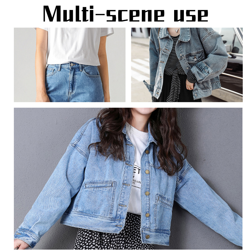 2 stücke Jeans taste einstellbar taille taste abne... – Vicedeal