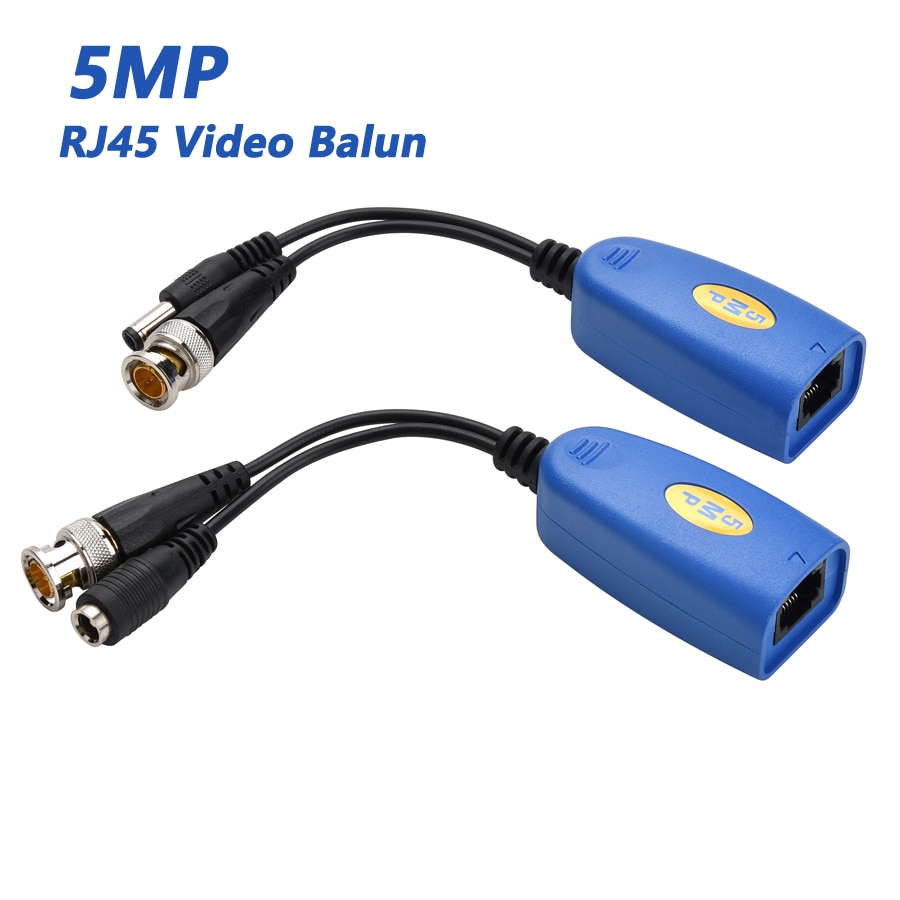 Hamrolte RJ45 HD Video Balun 1CH Passive Power Vid... – Grandado