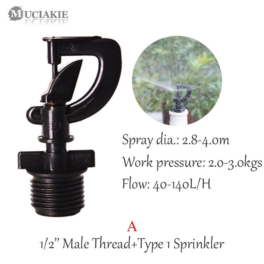 MUCIAKIE 3PCS G-Typed Misting Sprinkler with 1/2&... – Vicedeal