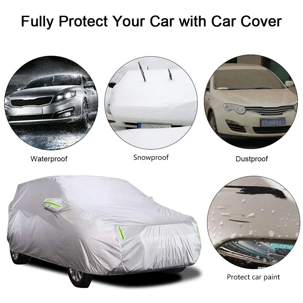 Auto Covers Volledige Bescherming Covers Met Refle... – Grandado