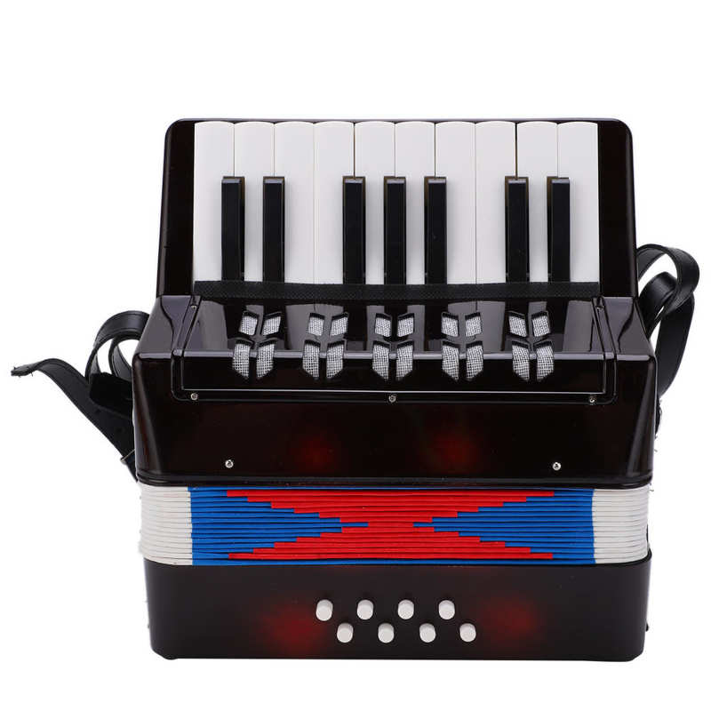 17Key 8 Bass Accordion ABS Environmental Accordion... – Grandado