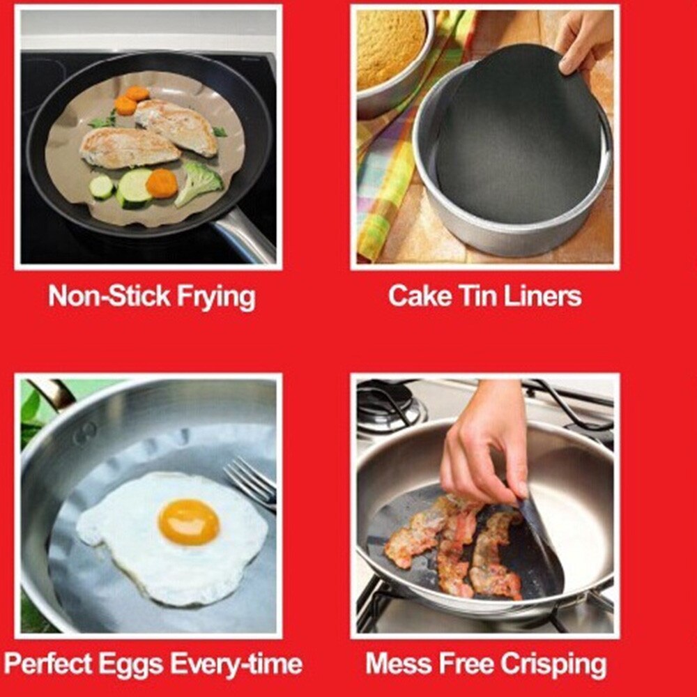 High Temperature Non - Stick Pan Frying Pan Liner ... – Grandado