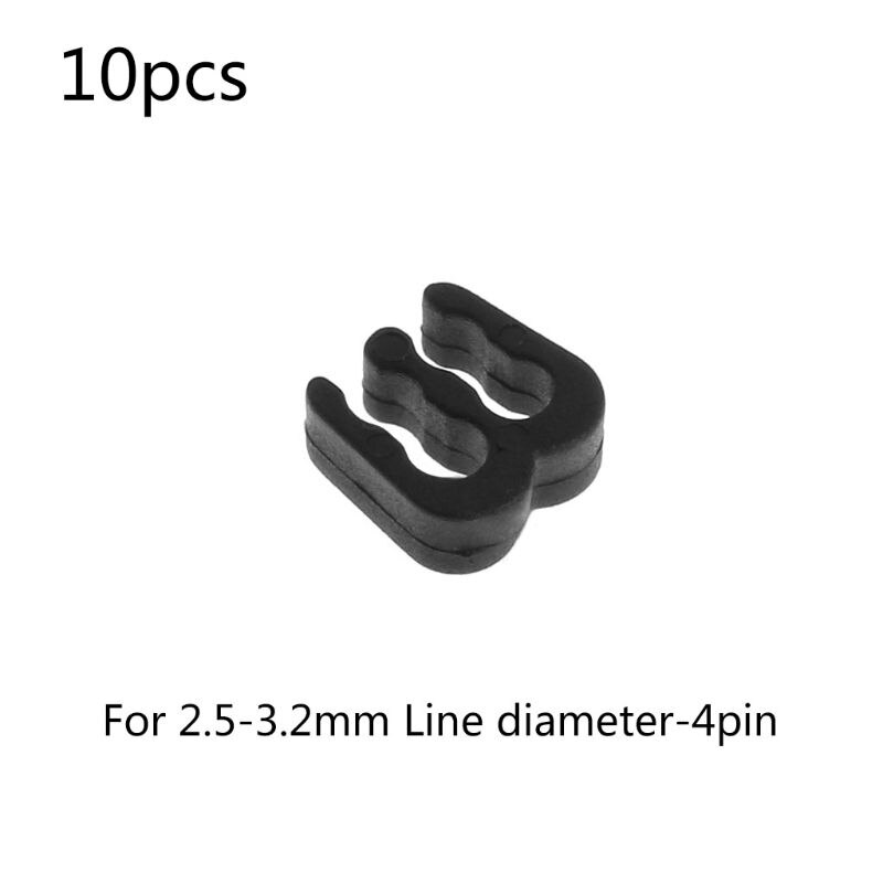 10Pcs PP Cable Comb Clamp Clip Organizer Dresser f... – Vicedeal