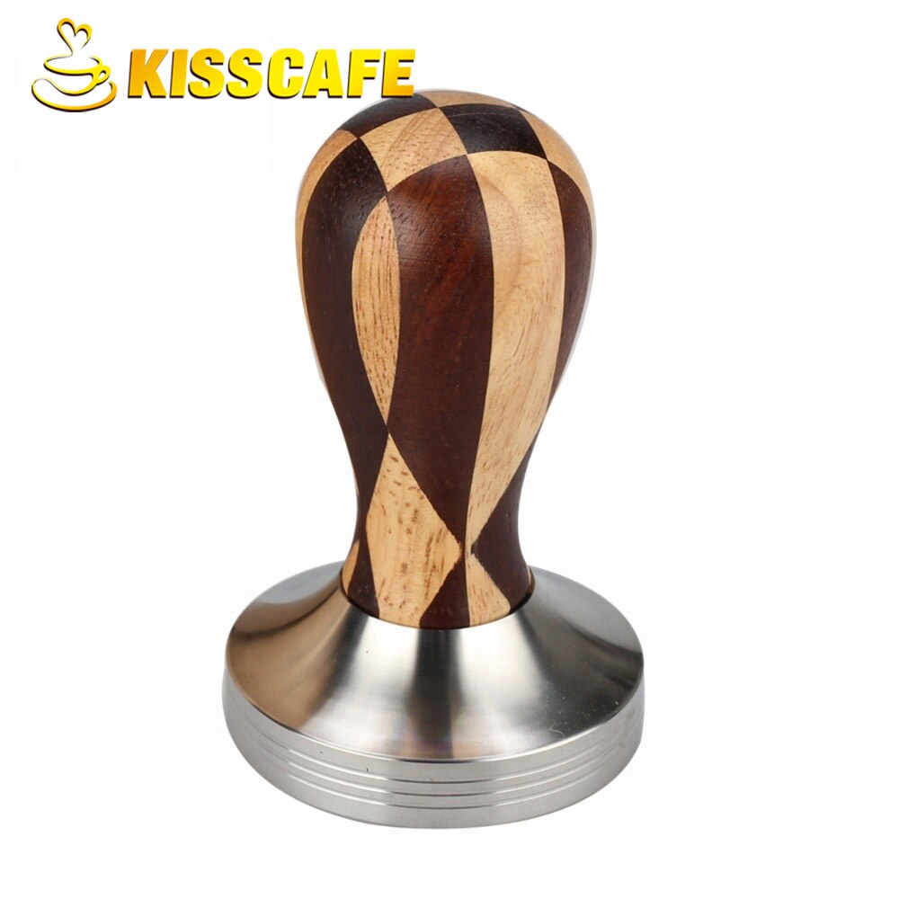 Elegance Wooden Coffee Tamper Espresso Tamper 58mm... – Grandado