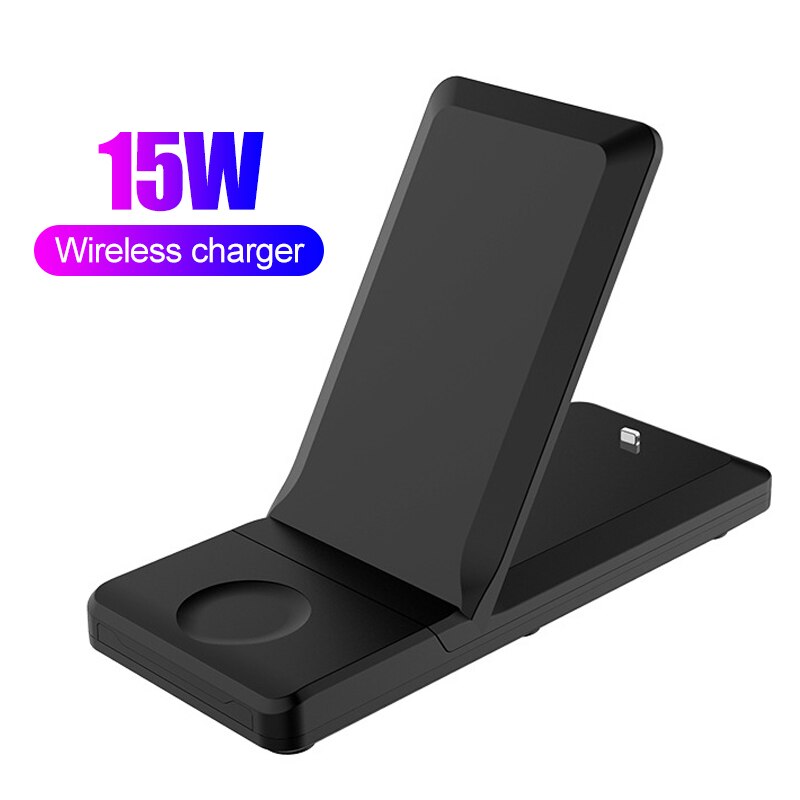 3 in 1 15W Fast Wireless Charger for iPhone 11Pro/... – Grandado