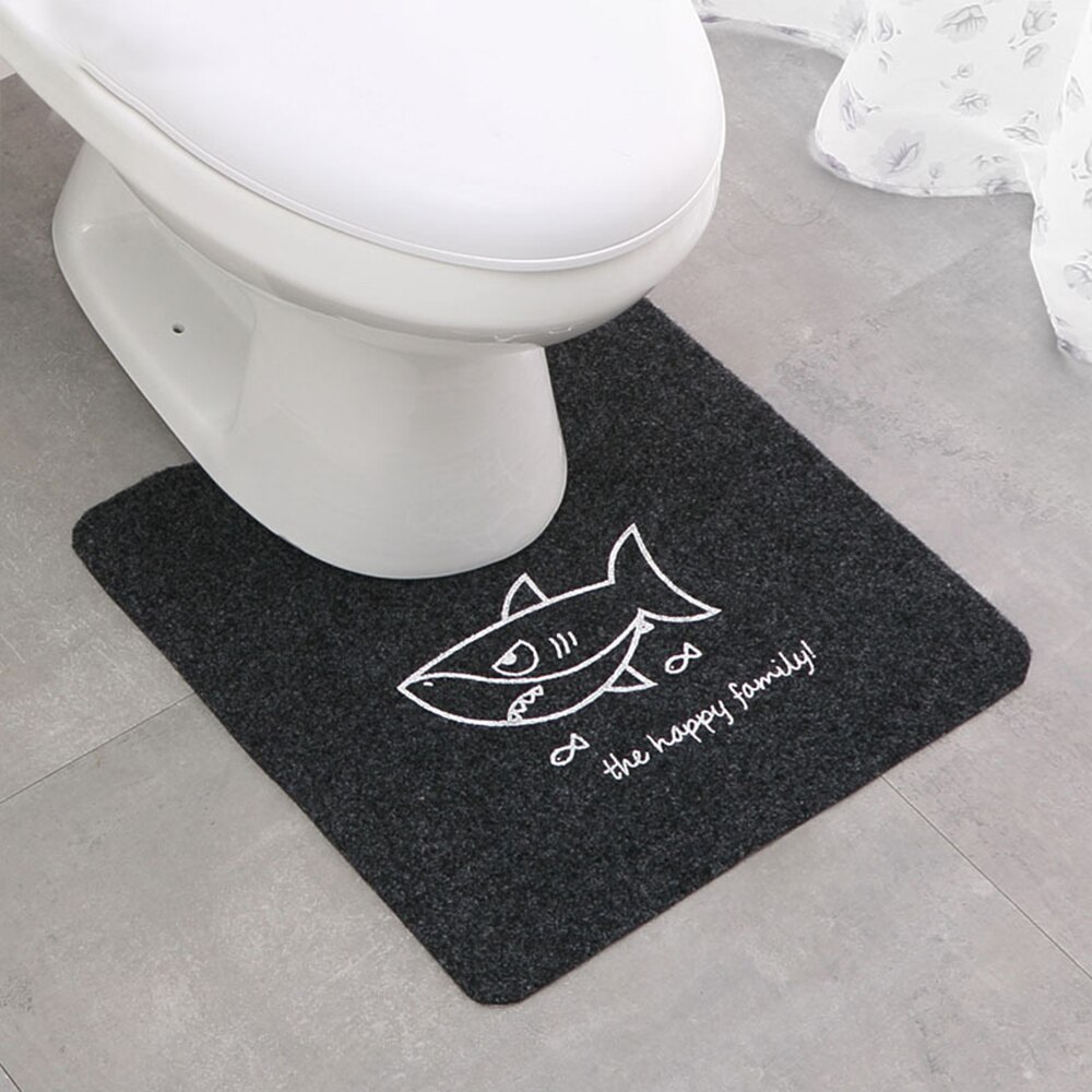 Antislip Vloer Toilet Seat Mat Bad Tapijt Tapijt B – Grandado