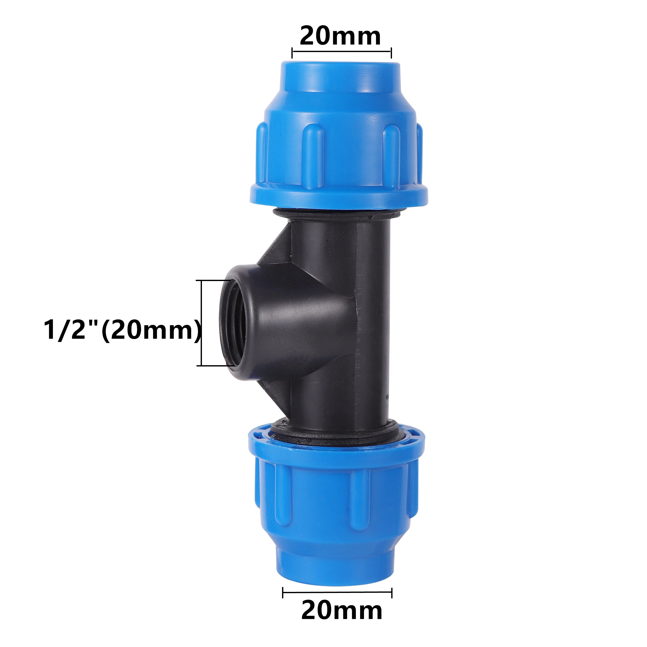 1/2" 3/4" 1" to 20mm 25mm 32mm PE P... – Vicedeal