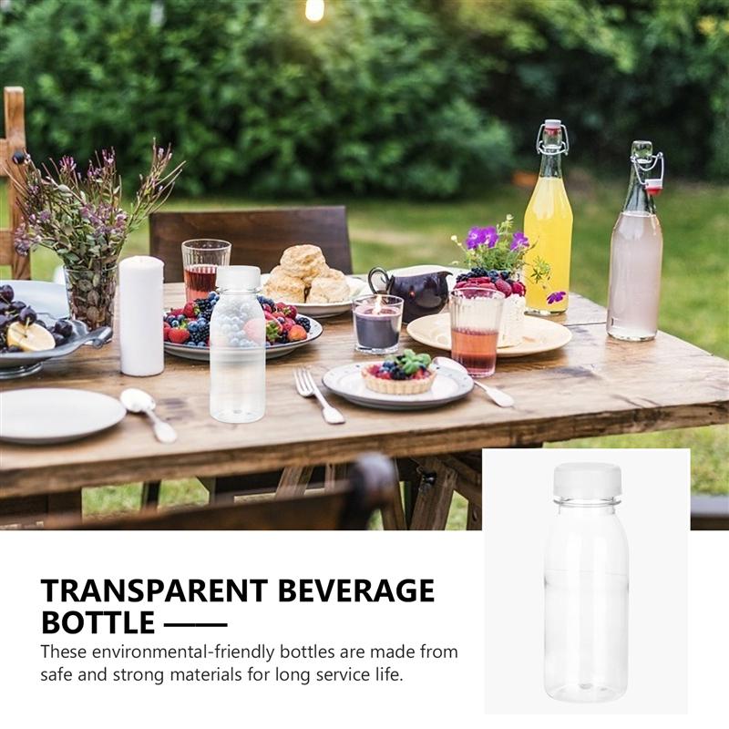 10pcs Juice Bottles Milk Bottles Beverage Bottles ... – Grandado