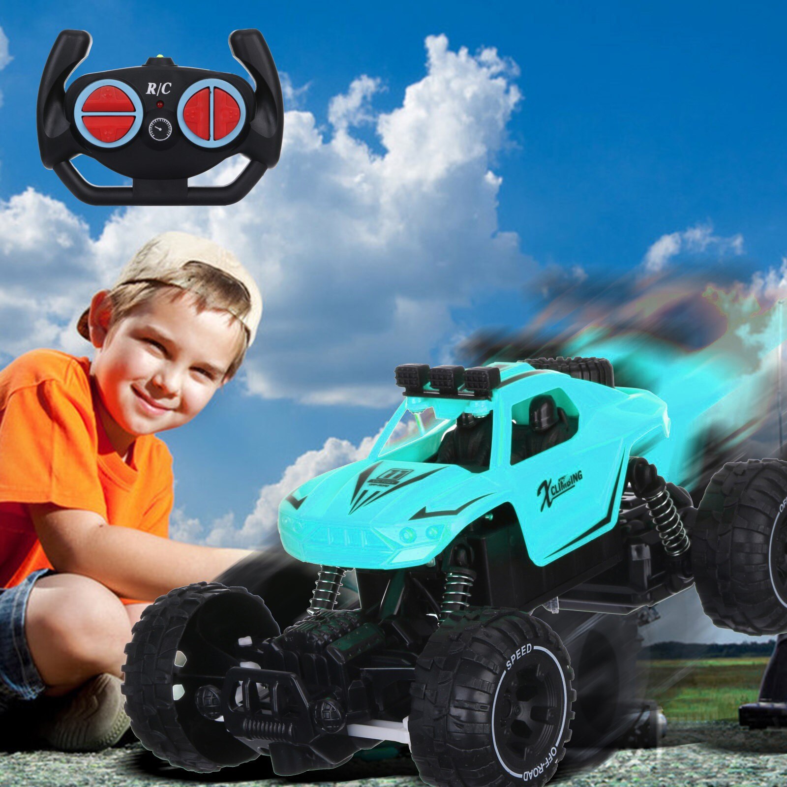 RC Car Crawler High Speed 2.4G 4WD Electric Car Re... – Grandado