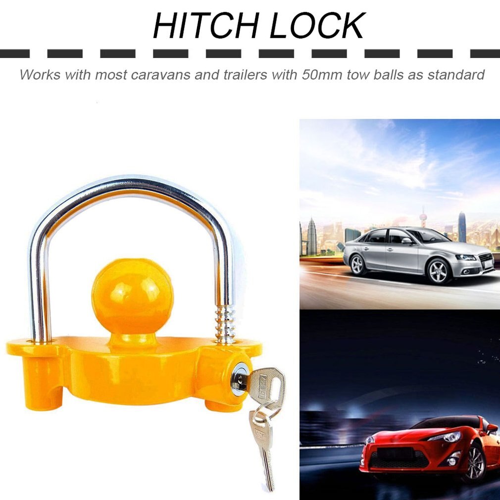 Newest Anti-Theft Hitch Lock Coupling Lock Trailer... – Grandado
