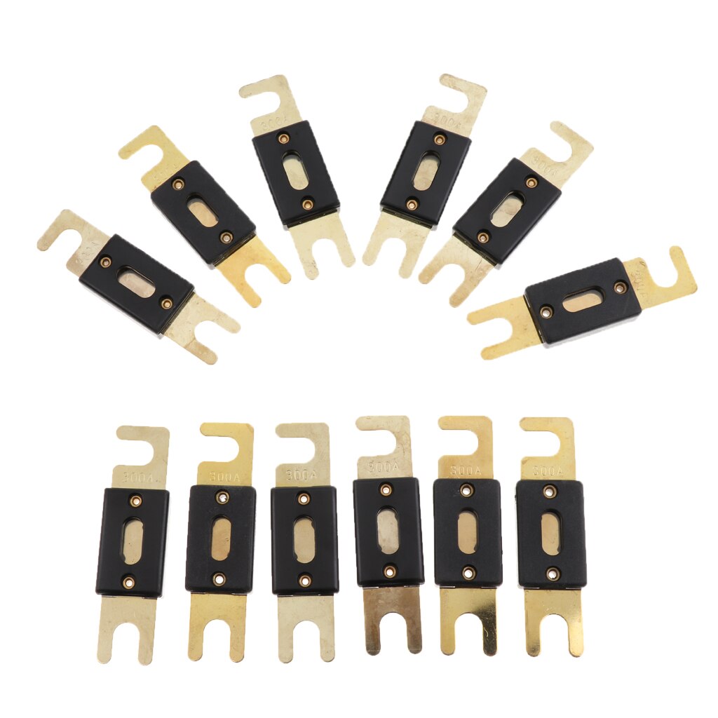 12 Pieces Car Audio and Video ANL Fuses Flat Fuses... – Grandado