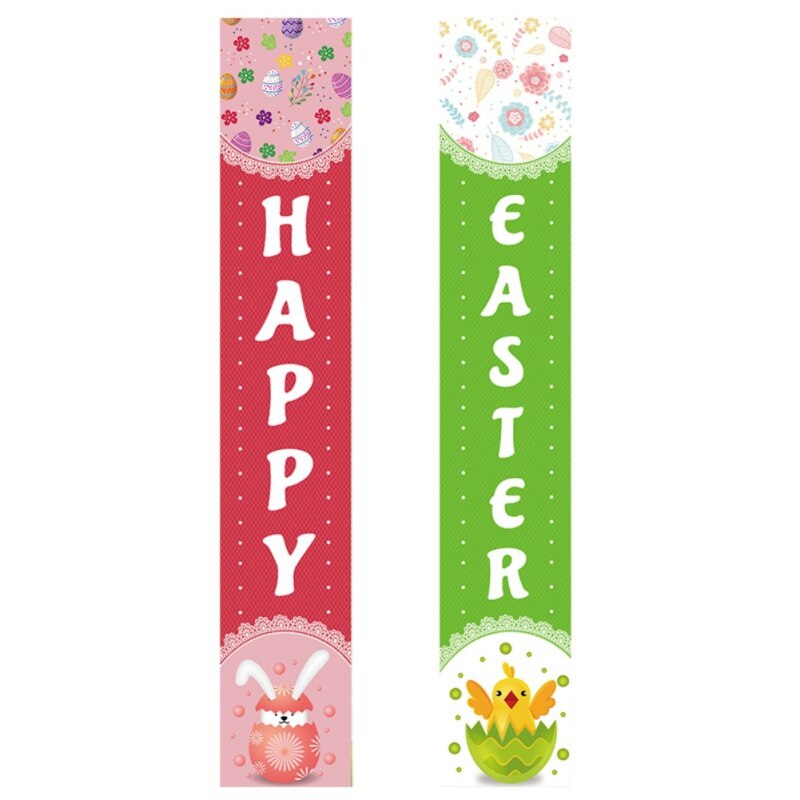 Easter Porch Sign Welcome Happy Easter Banner East... – Grandado