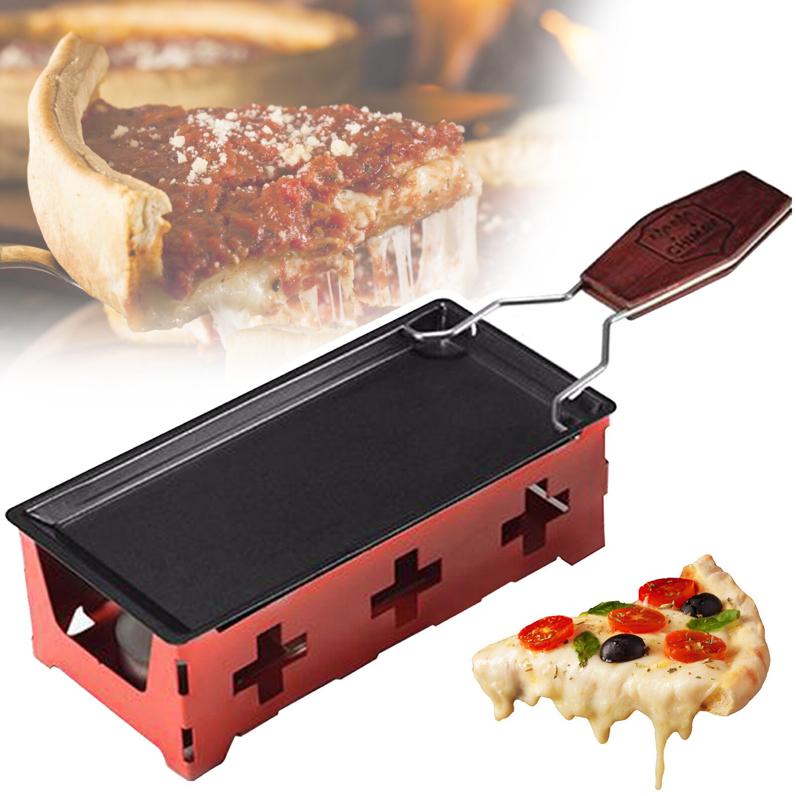 Portable Nonstick Cheese Skillet Cheese Oven Grill... – Grandado