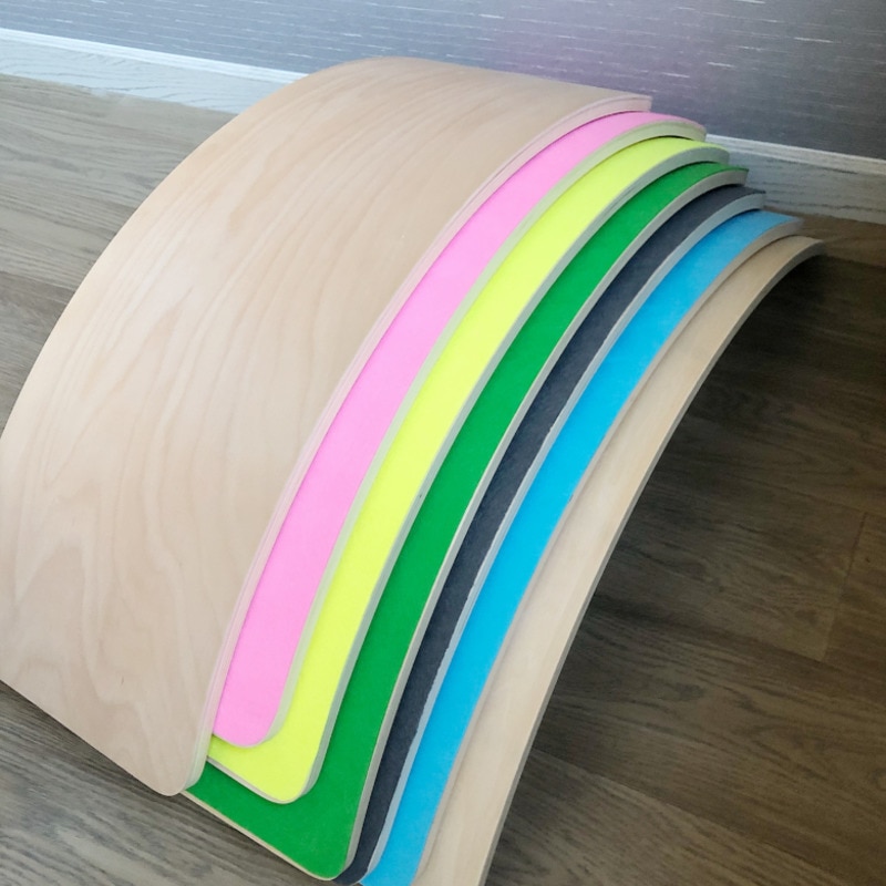 Wooden Balance Board Children Curved Seesaw Yoga F... – Vicedeal