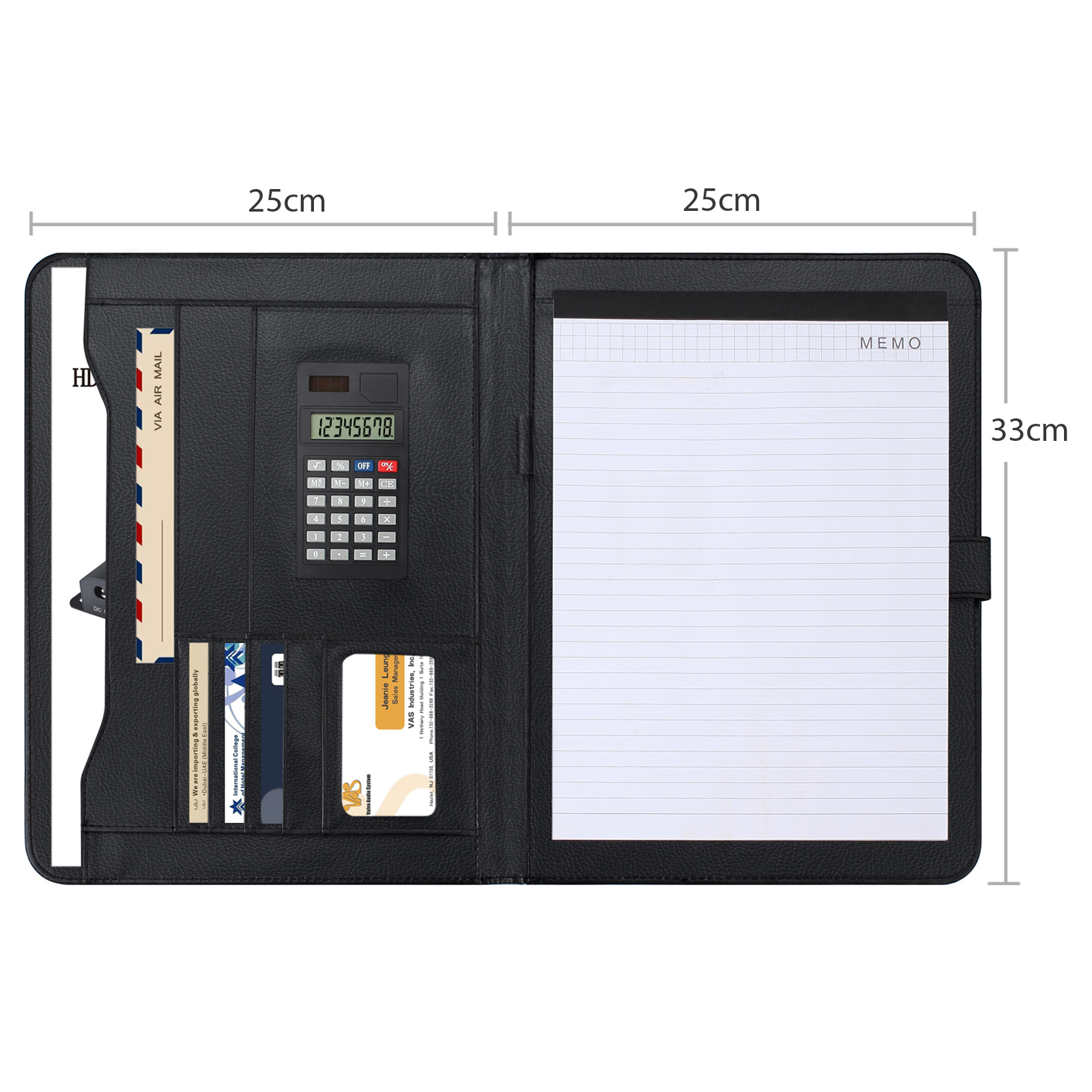 JUSTOOL Multi-Function Conference Folder Portfolio... – Grandado