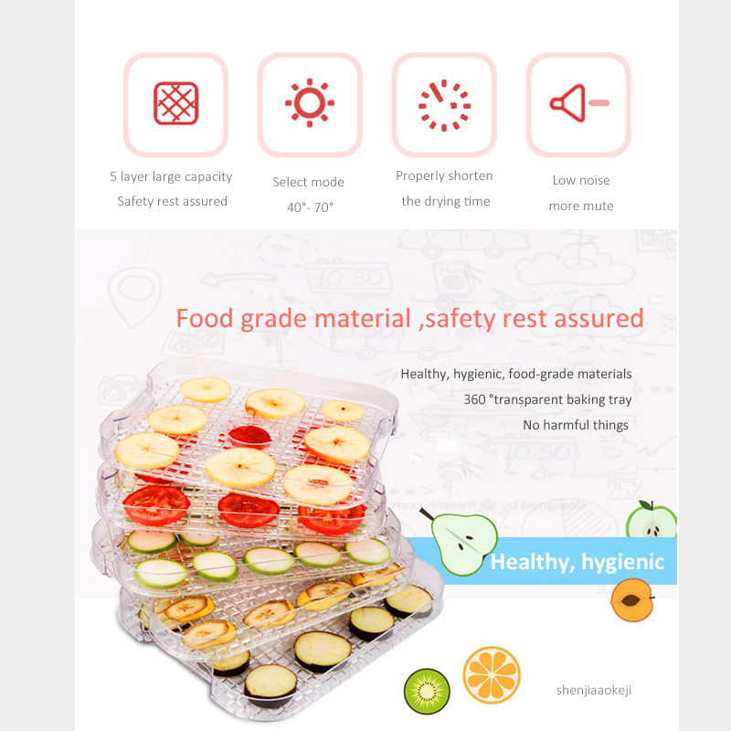 Voedsel dehydrator huishoudelijke multifunctionele... – Grandado