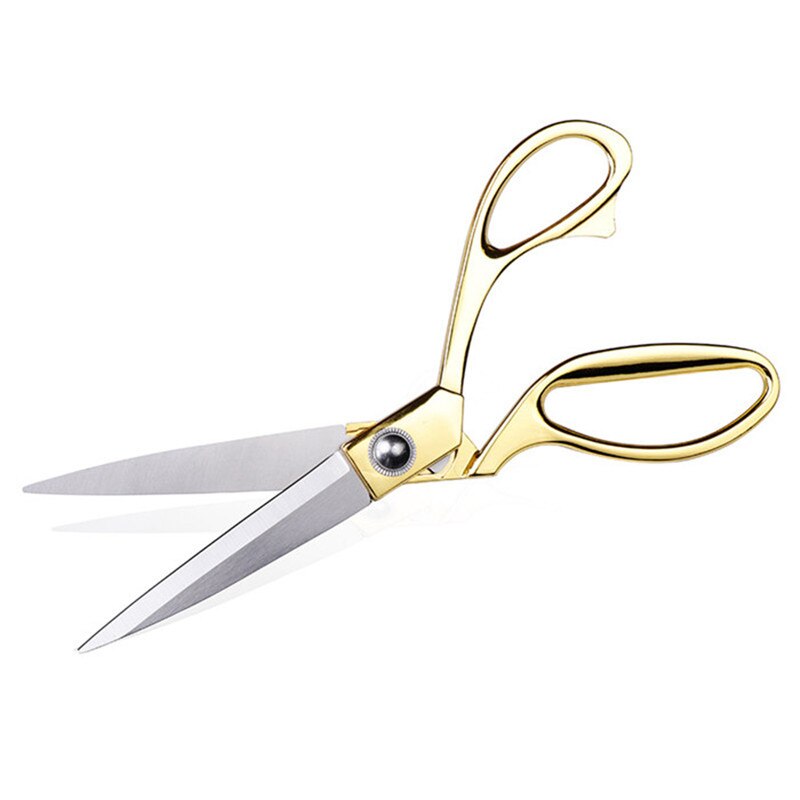 Large Size Gold Stainless Steel Sewing Scissors Ho... – Grandado