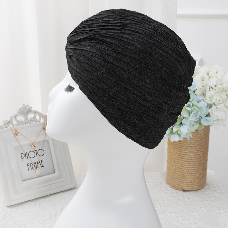 Black Stretch Women Summer Swimming Cap Quick Dry ... – Grandado